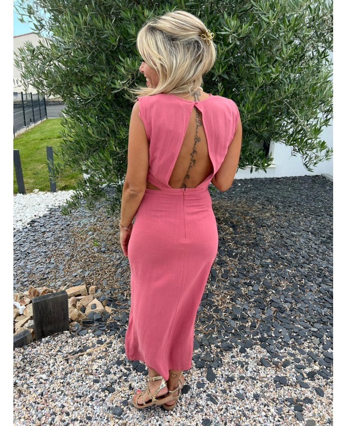 ROBE NAEVO VIEUX ROSE | Un Rayon de Soleil