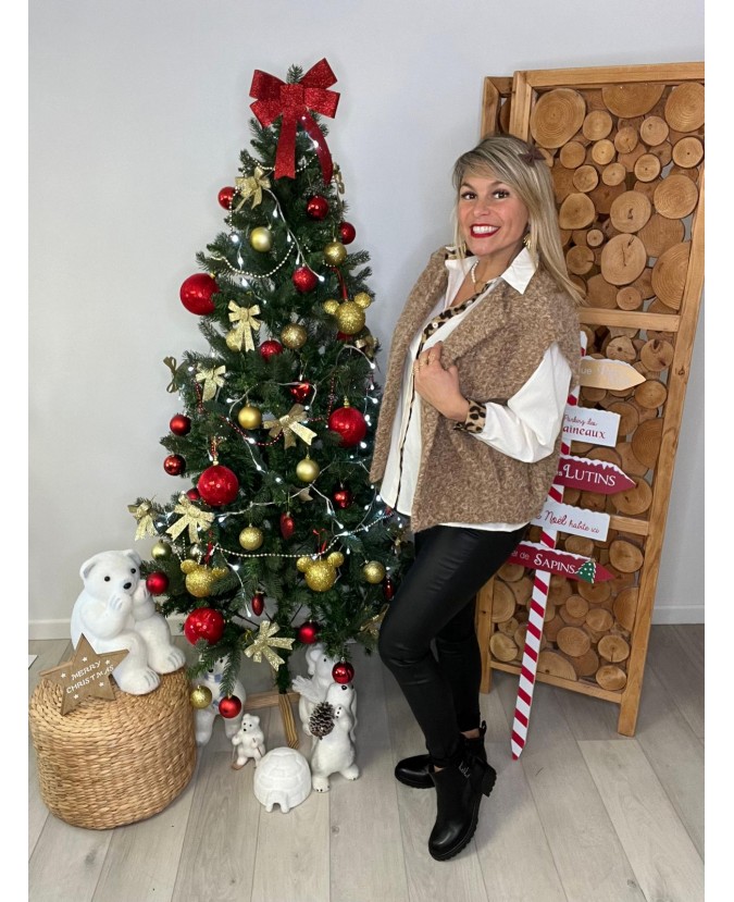 GILET AVIEL - BEIGE | Un Rayon de Soleil