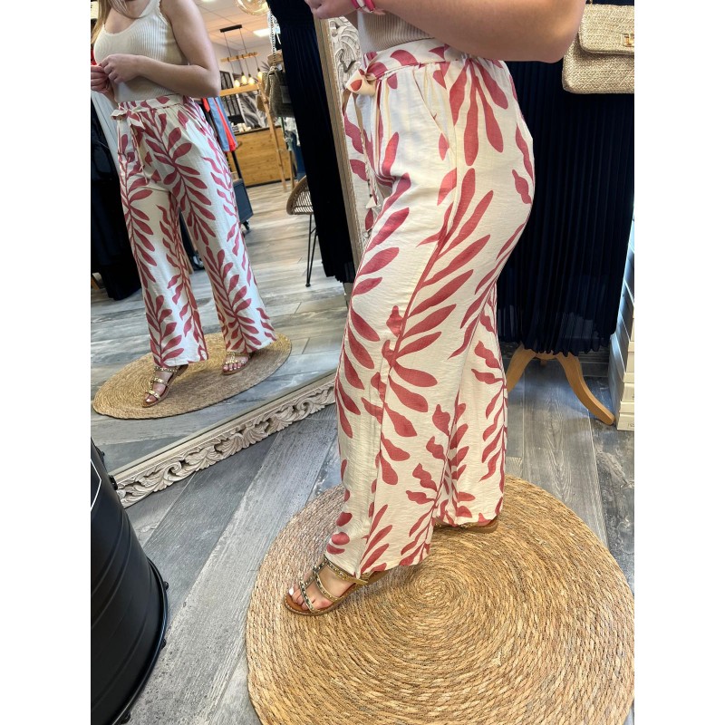 PANTALON NARIMANE - ROSE | Un Rayon de Soleil