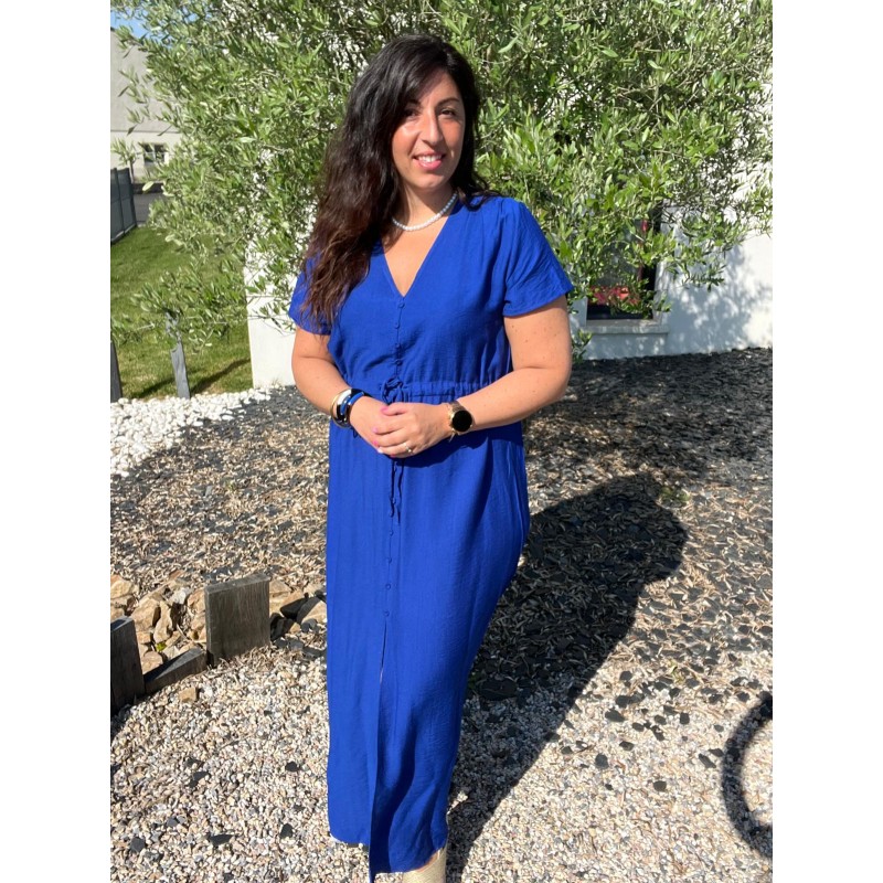 ROBE CRAIG PULPEUSE - BLEU | Un Rayon de Soleil