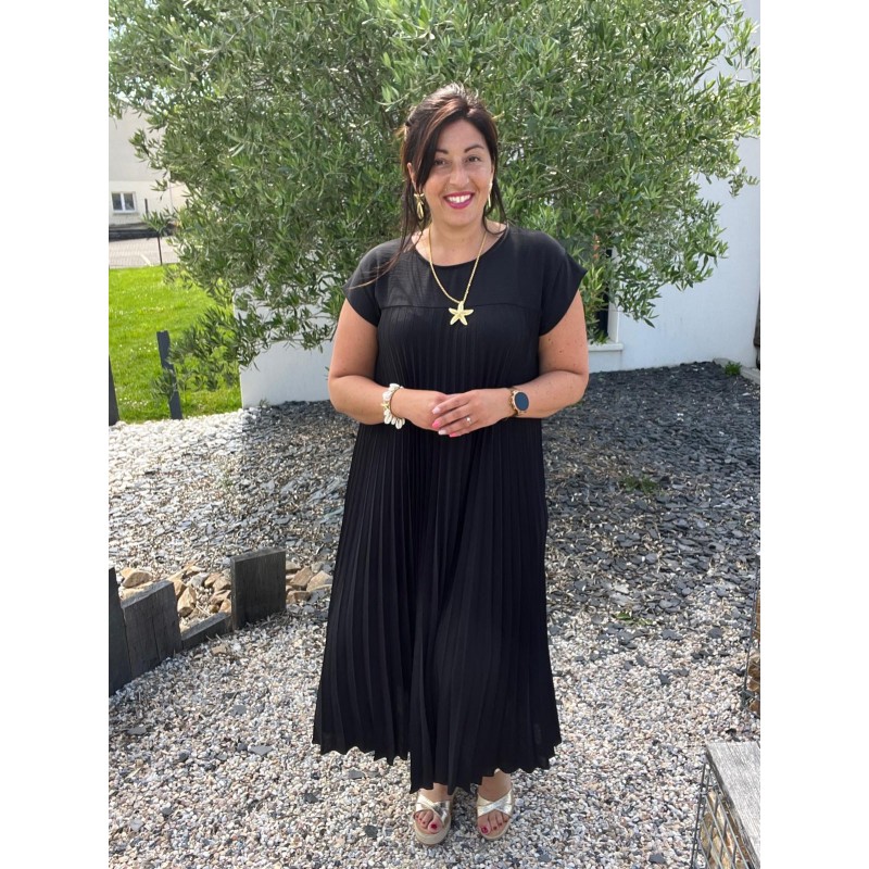 ROBE JIM PULPEUSE - NOIR | Un Rayon de Soleil